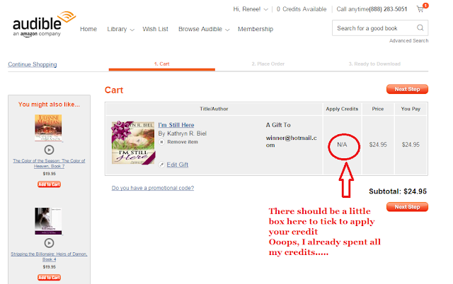 How to use Audible codes to gift an audiobook