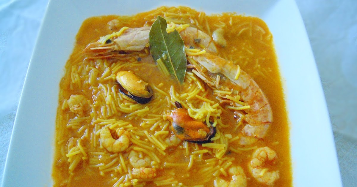 Sopa de marisco | Mandarinas y miel