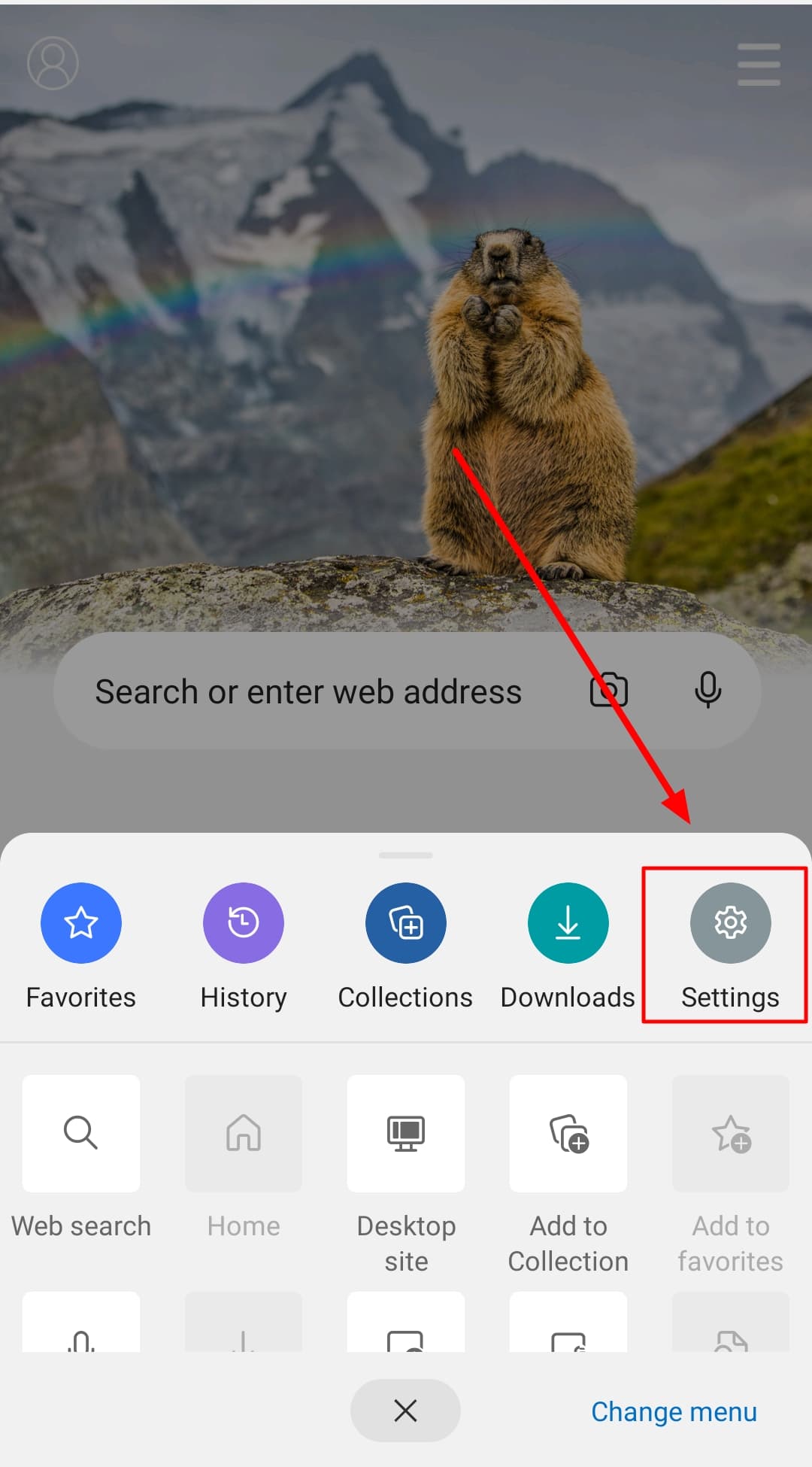 How to change search engine in Microsoft Edge?