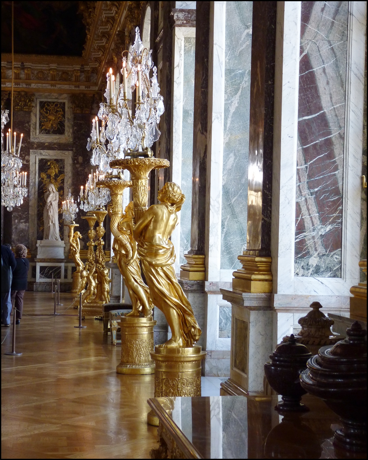 Here and There in France : Versailles, inside the palace