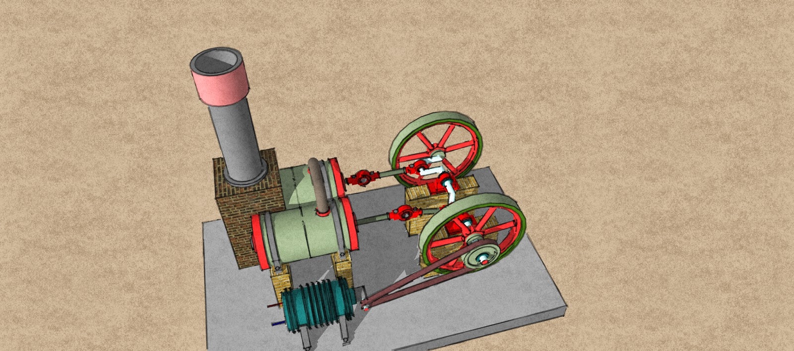 Edificios y Máquinas: MAQUINA DE STIRLING