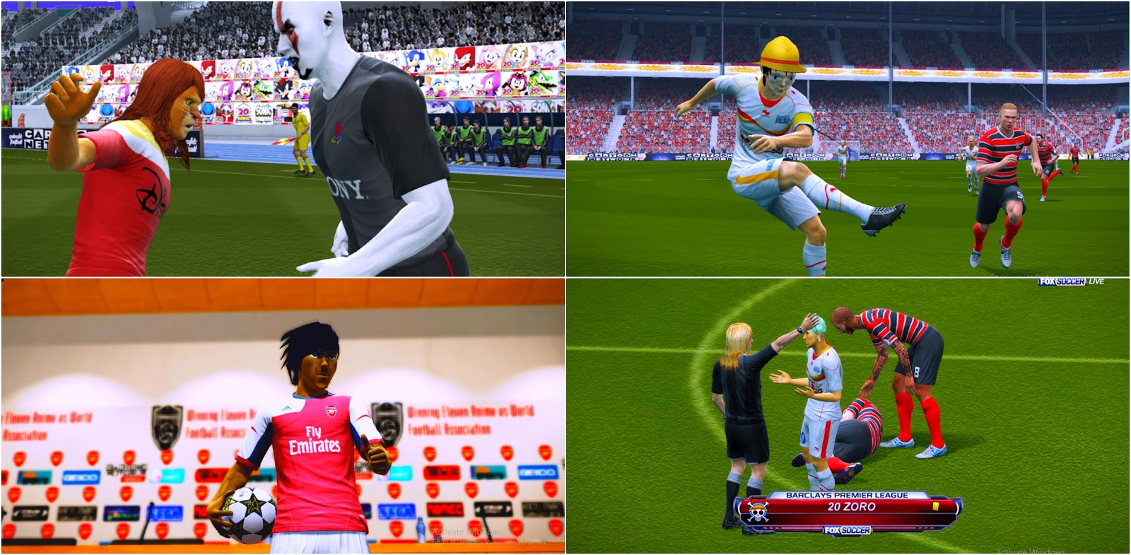 pes-modif: PES 2013 Anime versus World Patch by Bryezer and Chiggibe