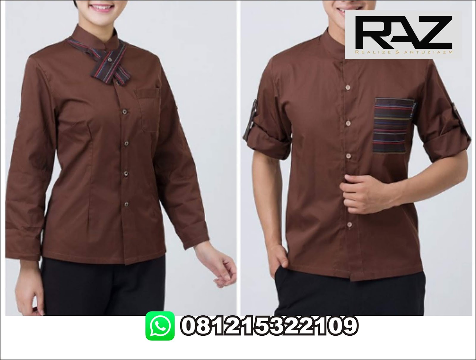 Pembuatan-seragam-hotel-dan-cafe-waiter-waitress-modis-murah ~ Produksi ...