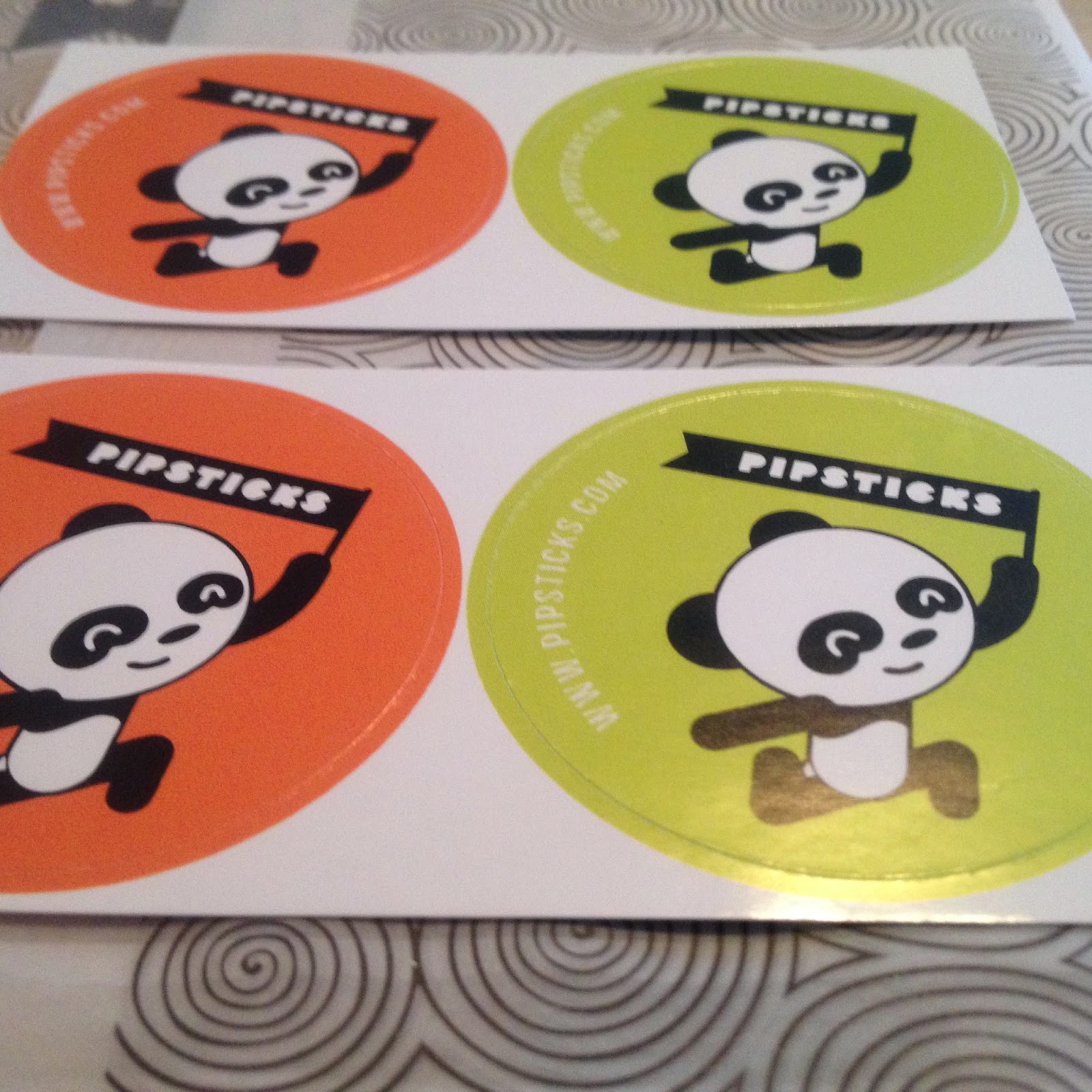 Outside the Box: Pipsticks Sticker Sampler Review