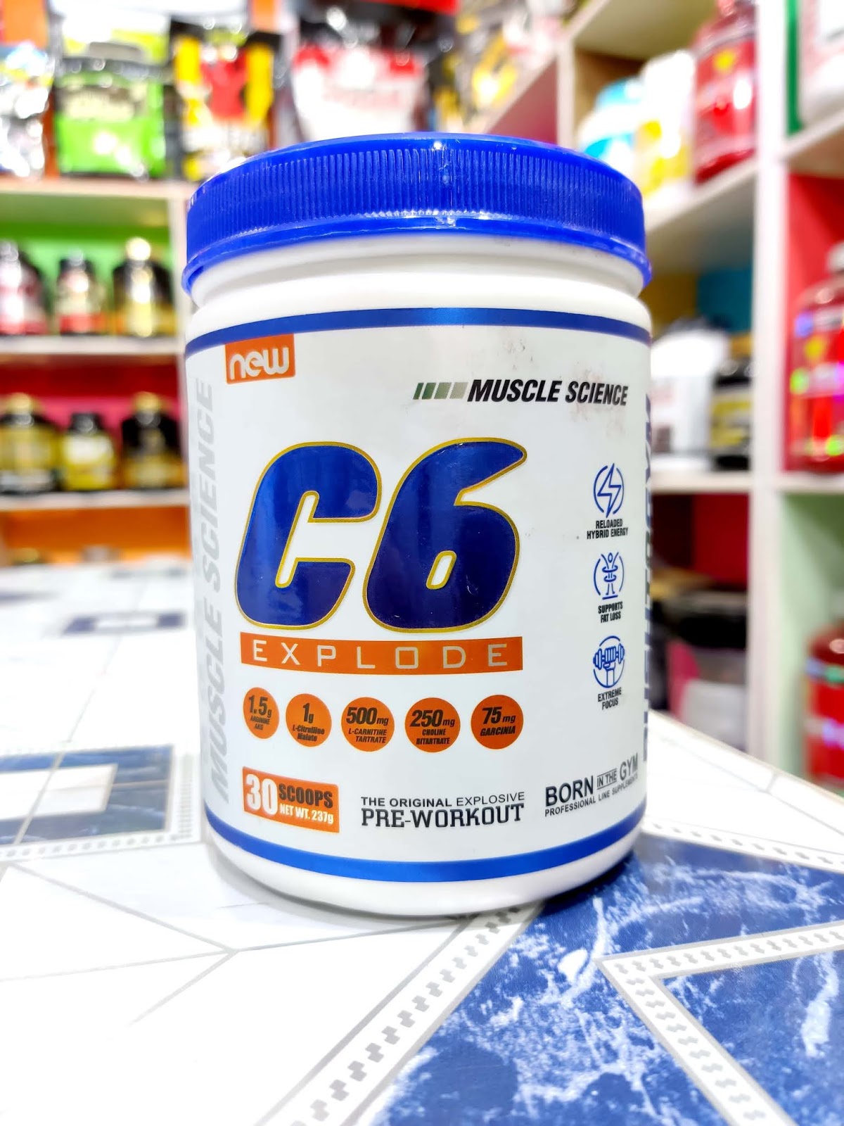 Muscle Science C6 Explode Pre-Workout (30 Servings) - NCRFS