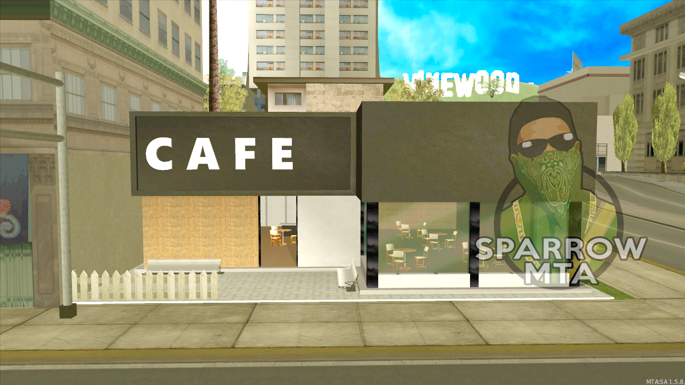 MTA SA Yeni Cafe Map + Obje Scripti