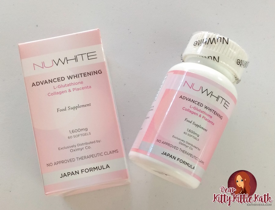 Product Review: NuWhite Glutathione | Dear Kitty Kittie Kath- Top ...