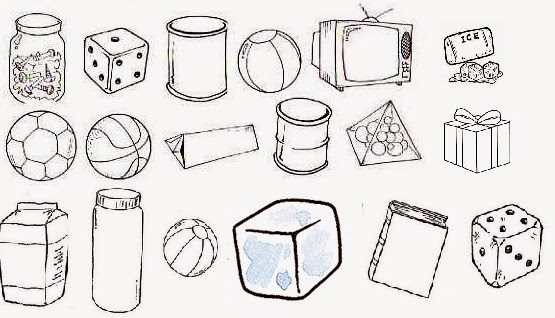 Geometría Tercero: Actividad 1: El cubo, El Paralelepípedo y la Píramide