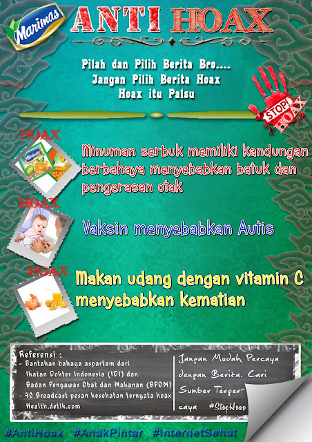 Poster Anti Hoax | Belajar Dibayar