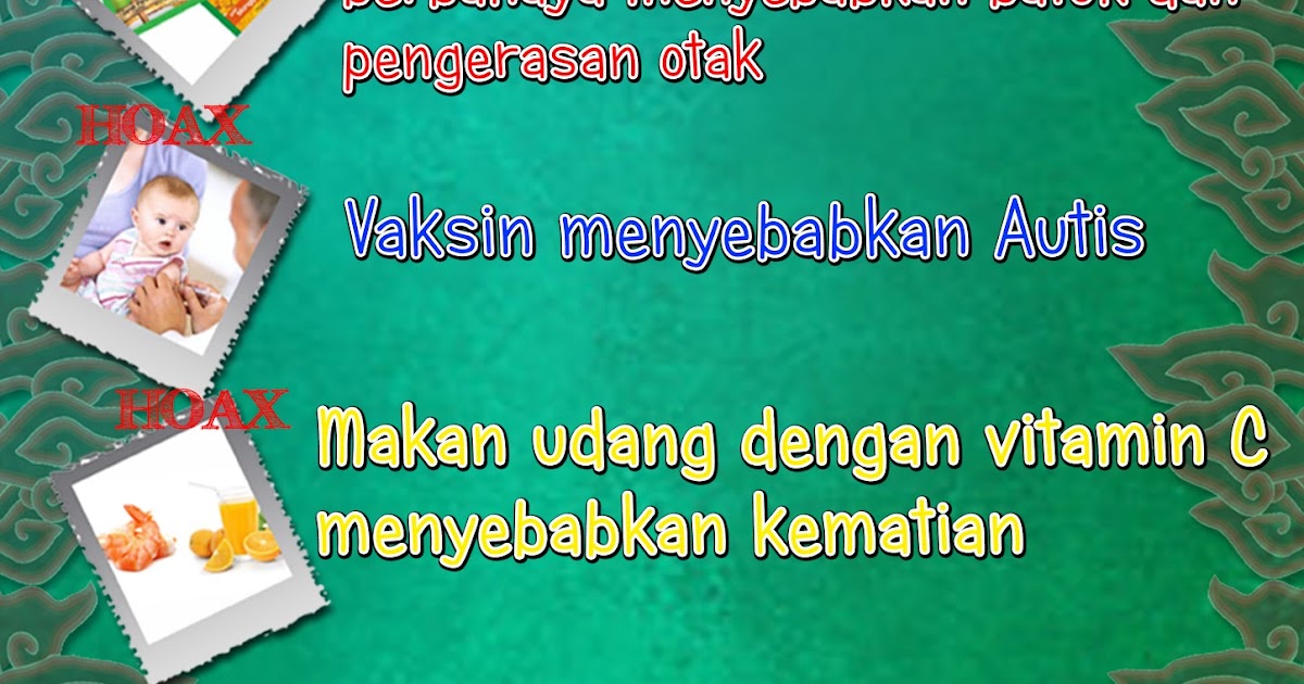 Poster Anti Hoax | Belajar Dibayar