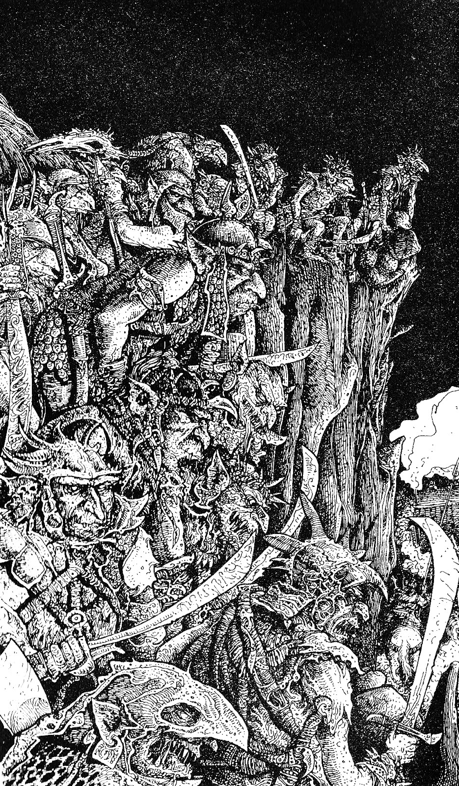 The Gallery: Art of Russ Nicholson: The Trolltooth Wars.... during ...