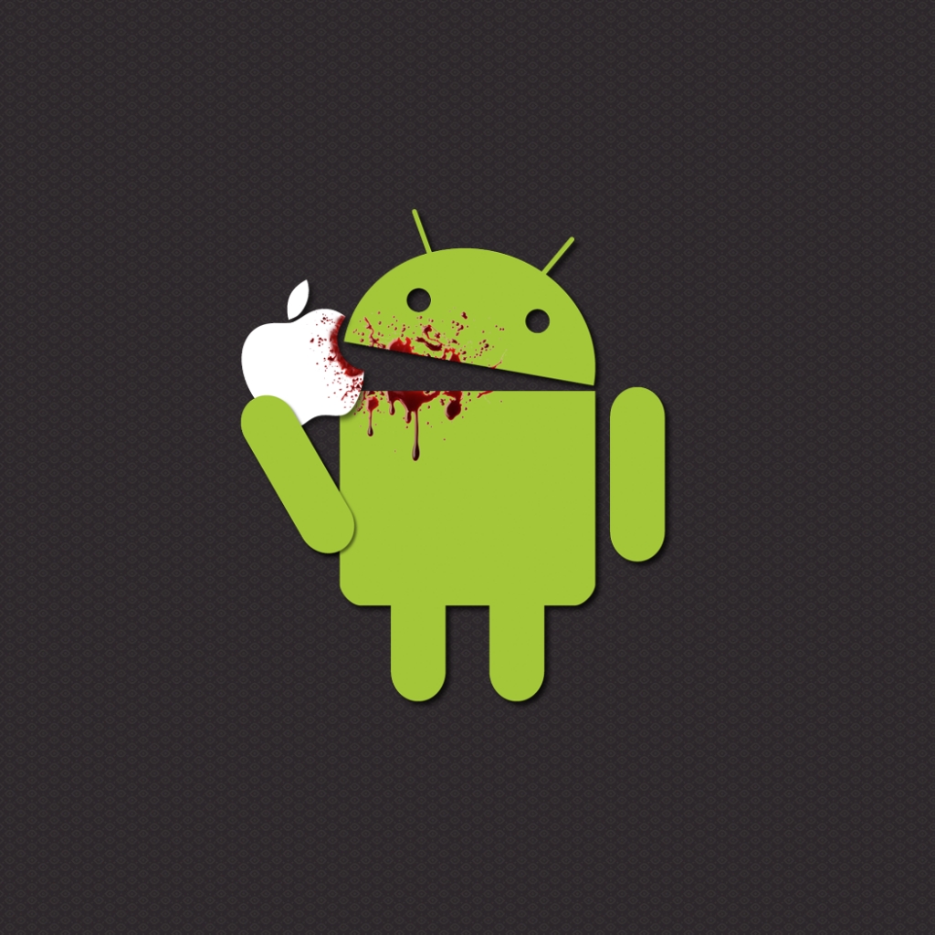 wallpapers HD Gratuit: Android mange Apple