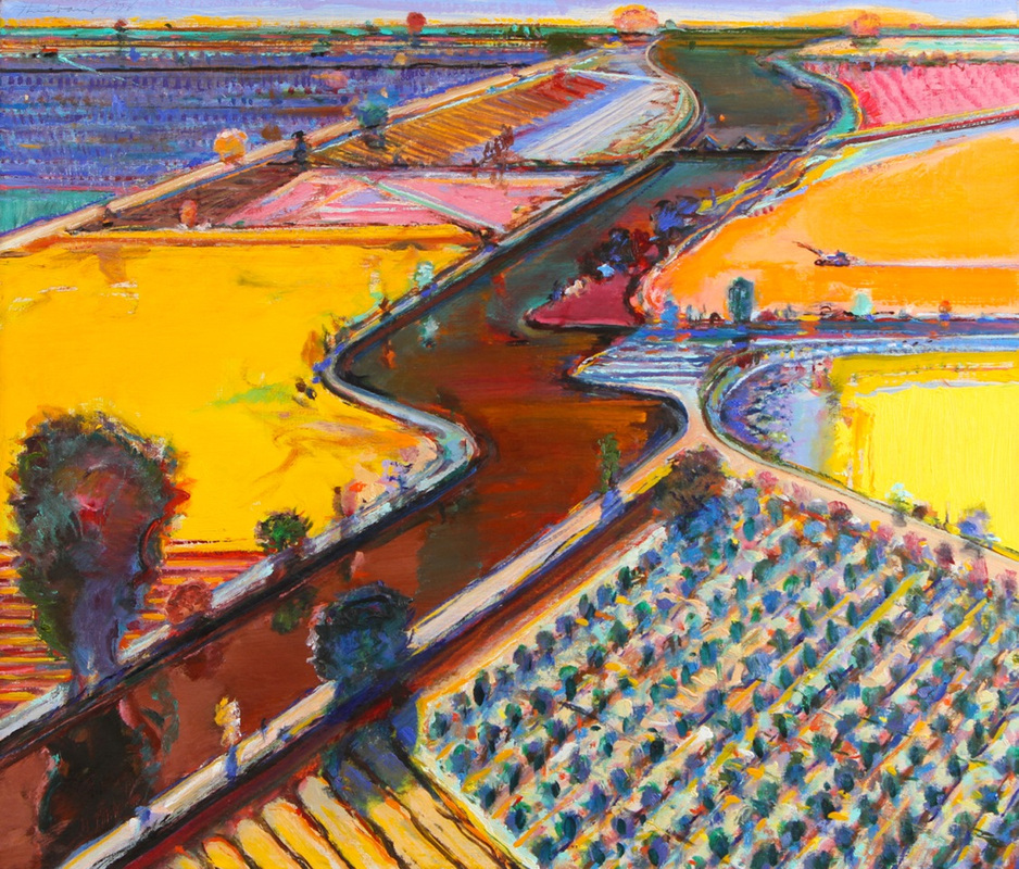 ART & ARTISTS: Wayne Thiebaud (landscapes)