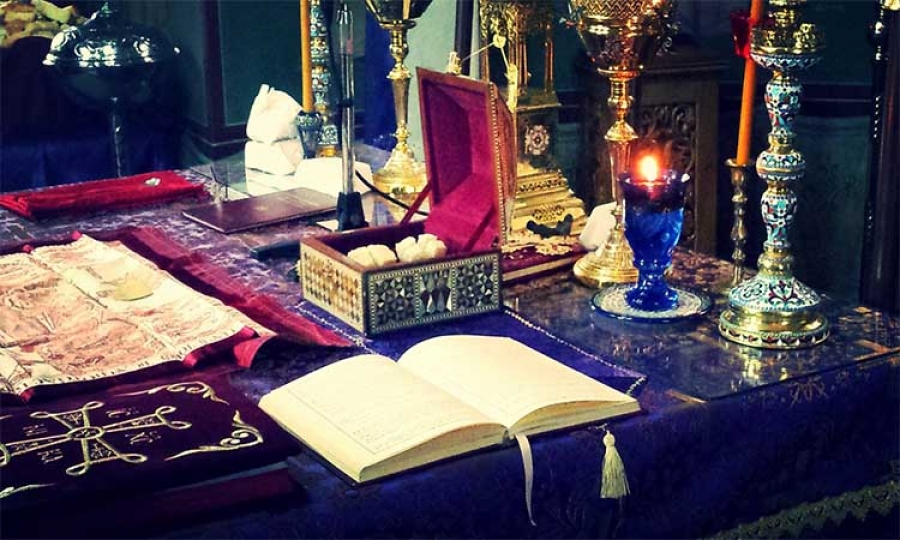 ΘΕΙΑ ΛΕΙΤΟΥΡΓΙΑ ΤΩΝ ΠΡΟΗΓΙΑΣΜΕΝΩΝ ΔΩΡΩΝ ~ Ιερός Ναός Αγίας Τριάδος Αγρινίου