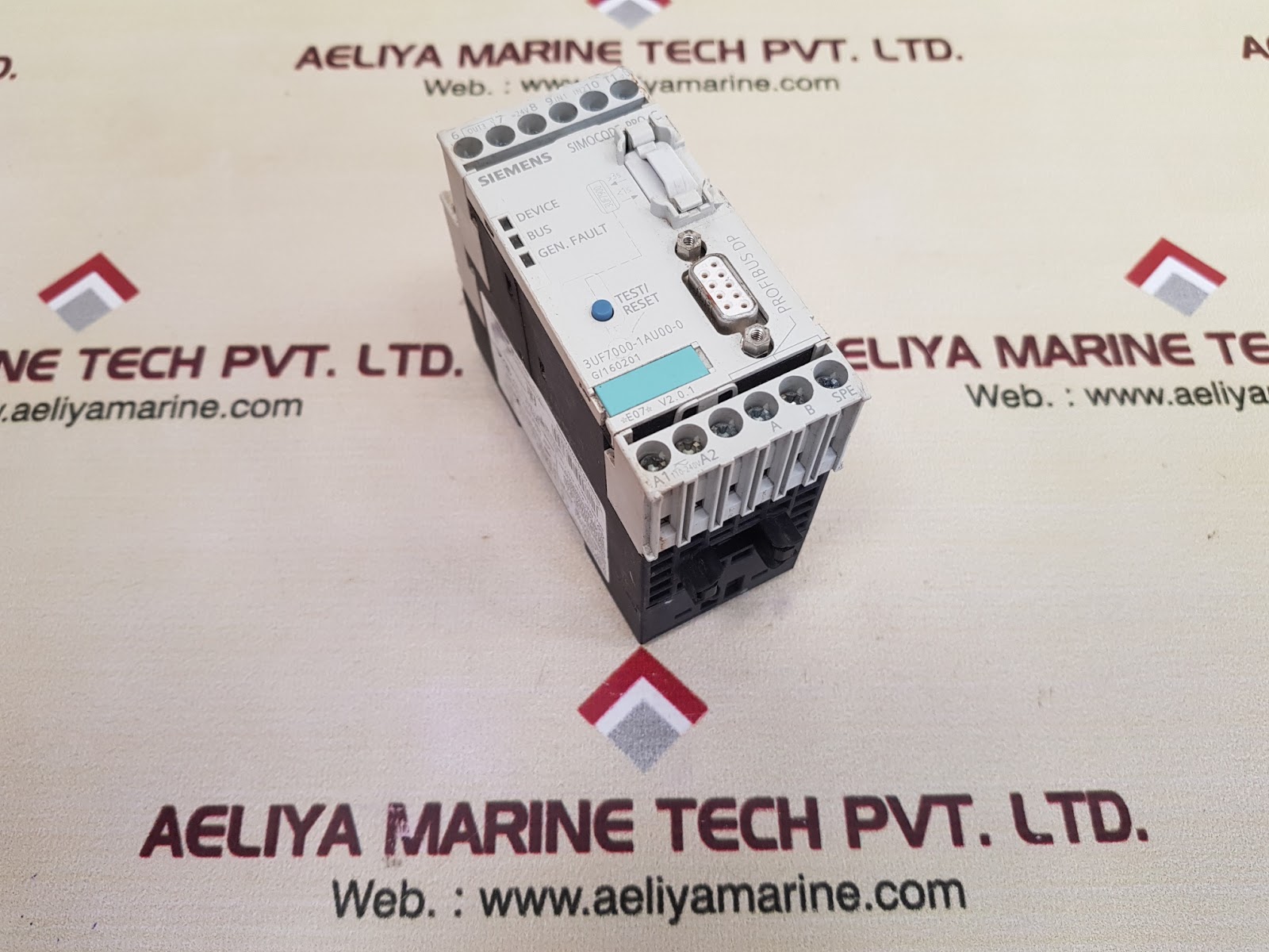 SIEMENS SIMOCODE PRO C 3UF7000-1AU00-0 MOTOR CONTROL MODULE - Aeliya Marine