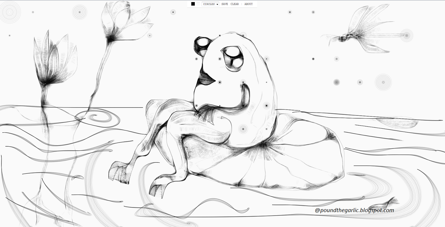 Growing with Guidance: Drawing -using Mr.Doob