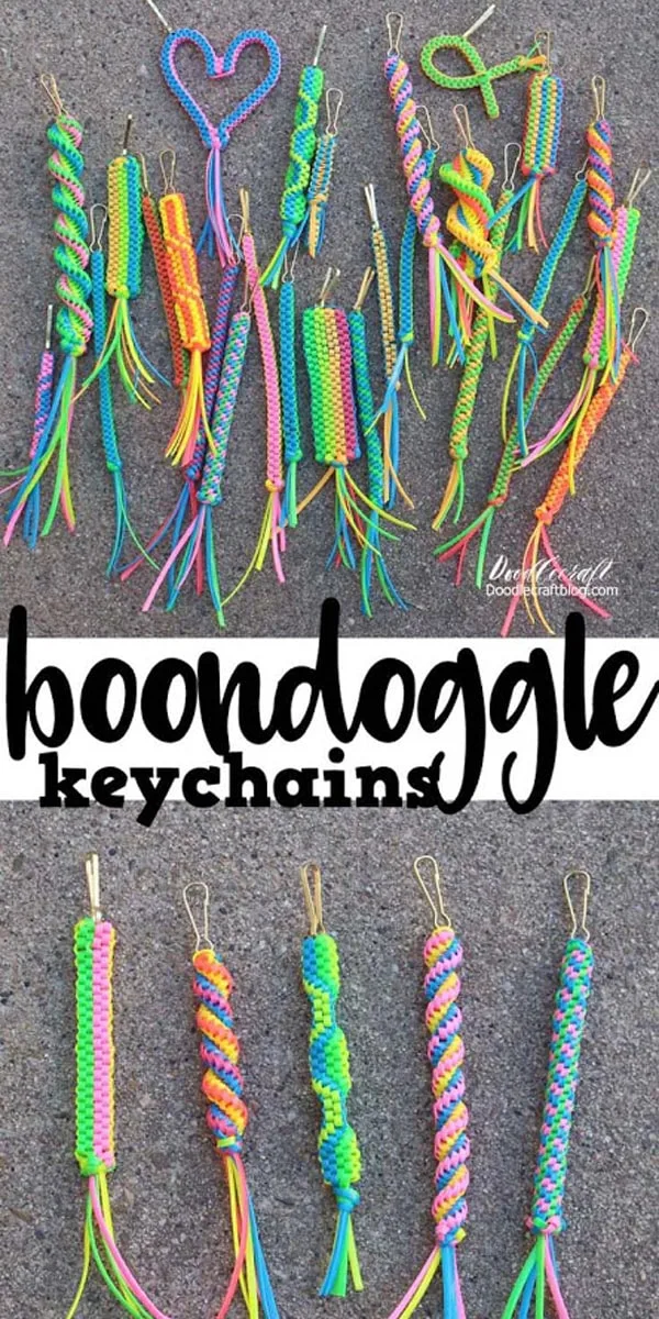 How to Make Boondoggle Keychains DIY!