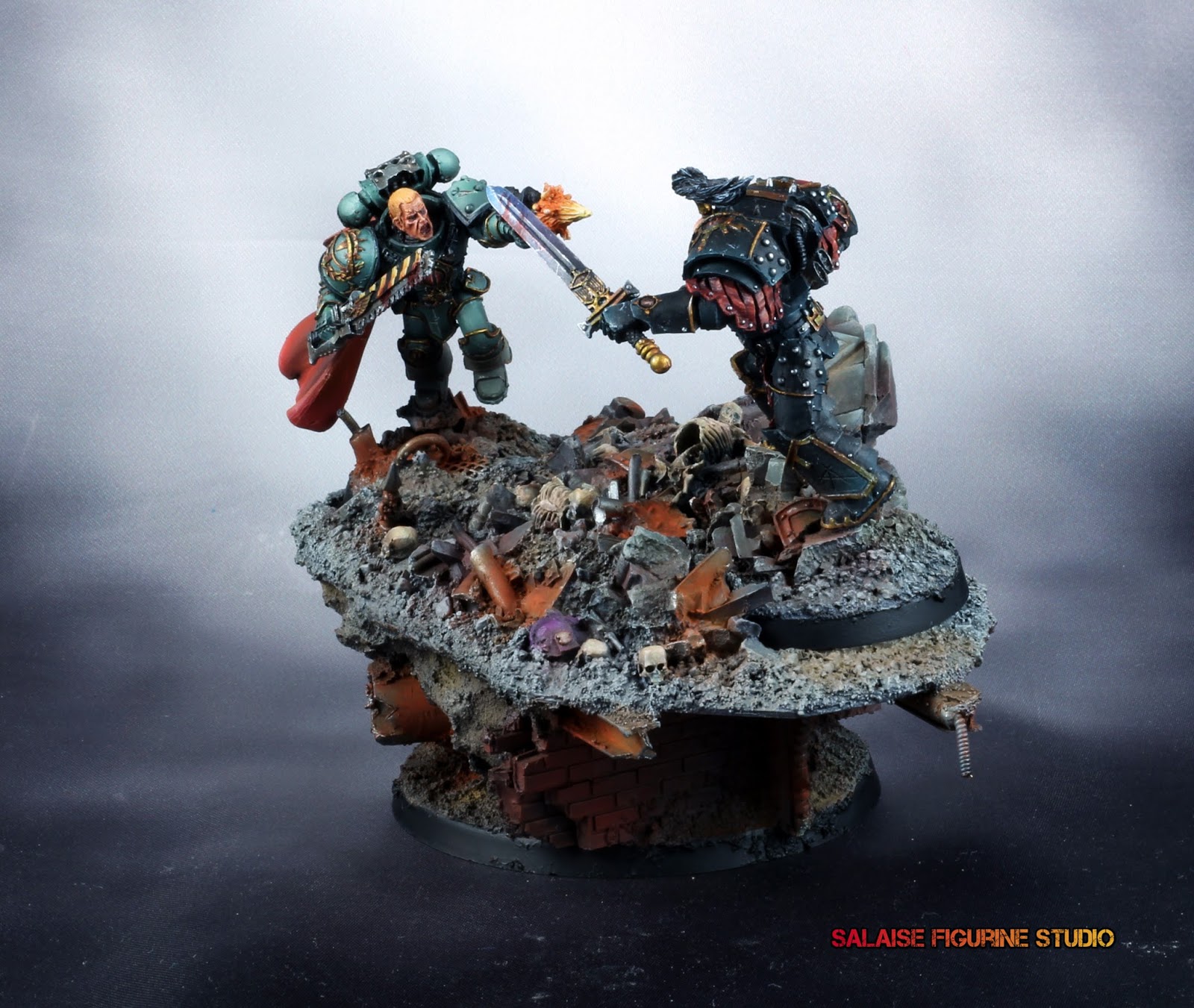 [Sons Of Horus] Abaddon VS Garviel Loken "Horus heresy character series ...