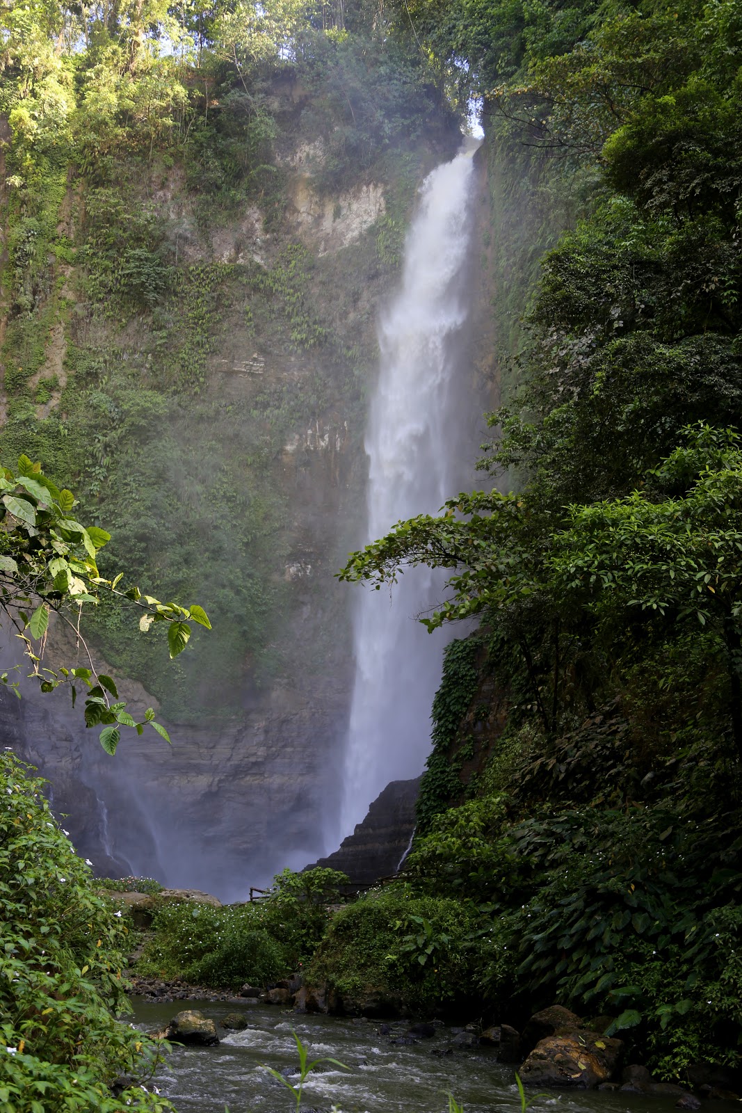 Zipline in Seven Falls, Lake Sebu