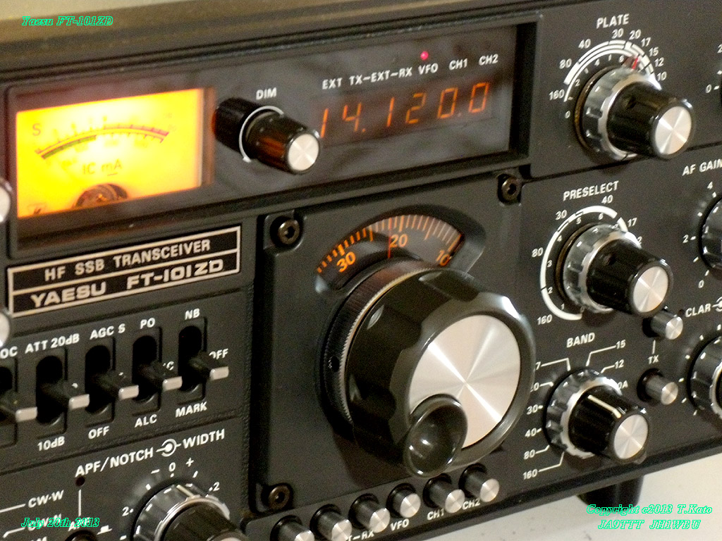 Radio Experimenter's Blog: 【HAM】 A New life for FT-101ZD Part 5