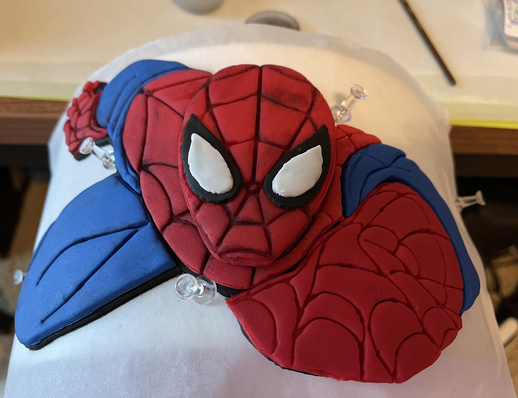 The Bake More: Crawling Spider-Man Cake - Instructions