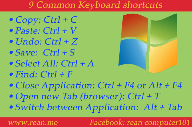 9 Productivities Keyboard Shortcuts for Windows and Mac OSX - REAN ...