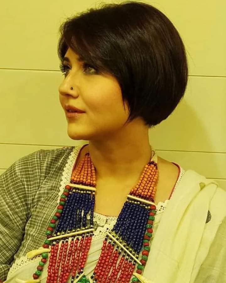 Bengali actress Swastika Mukherjee bob cut hair style - Village Barber ...