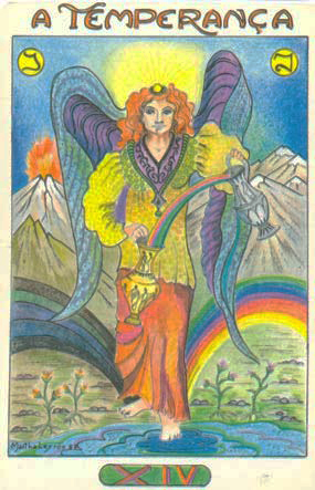 TAROTCABALA: V.I.T.R.I.O.L / A Temperança / Arcano 14