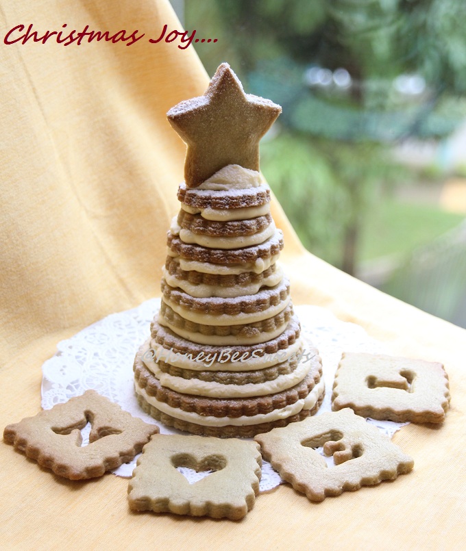 Honey Bee Sweets: Christmas Matcha Cookie Tree