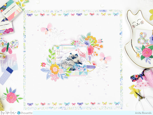 Joy Layout by Anita Bownds | Paige Taylor Evans