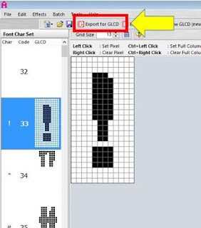 Programming OLED Display tutorials: Tutorial-3: Adding Custom English ...