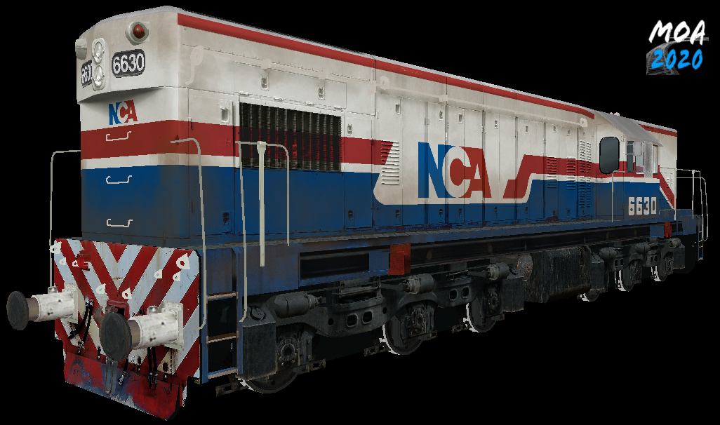MSTS-OR-en-Argentina: GR12 6630 NCA - Ex Ferrocarriles Argentinos