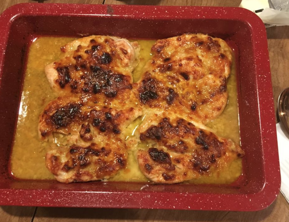 Cheesy Garlic Baked Chicken - Daily Healthy Meals