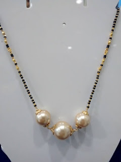 Light weight blackbeeds chain designs | 916 jewellery || Beeds Jewellery