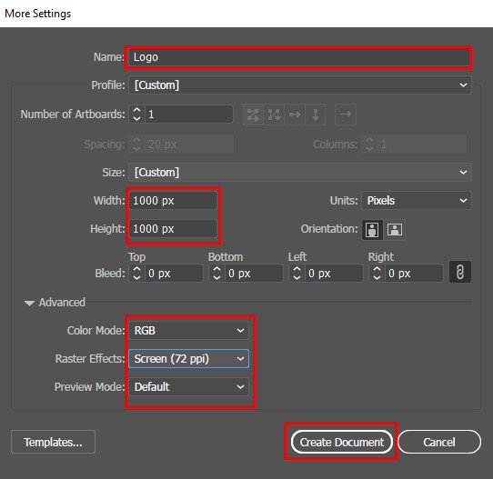 How to make a logo on illustrator