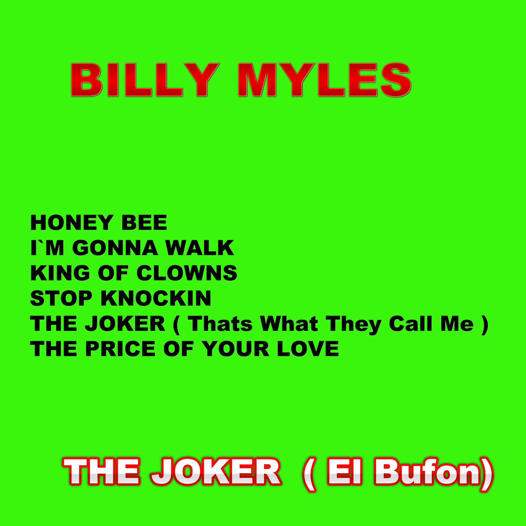 Compilados Oldies: BILLY MILES - THE JOKER