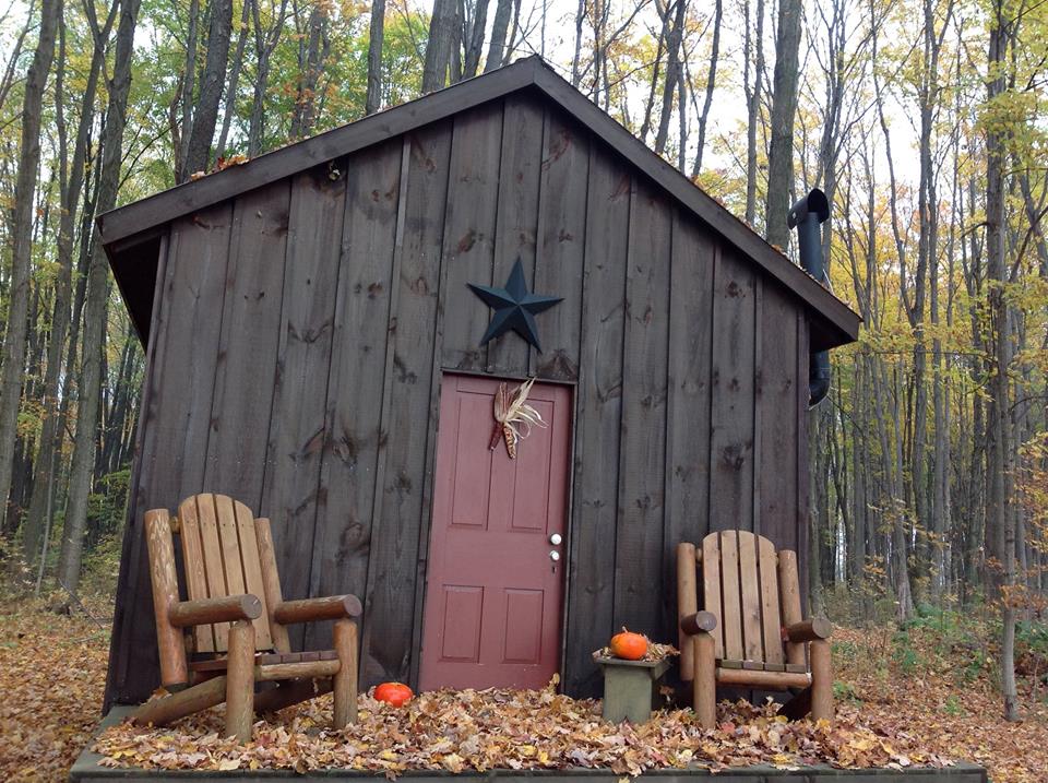 Olde Crow Primitives: LUNCH AT THE CABIN