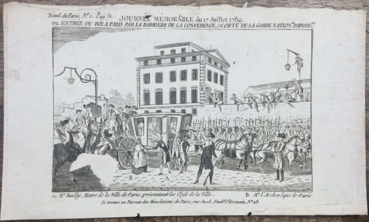 La Révolution Française: 17 Juillet 1789 : Le jour de la cocarde