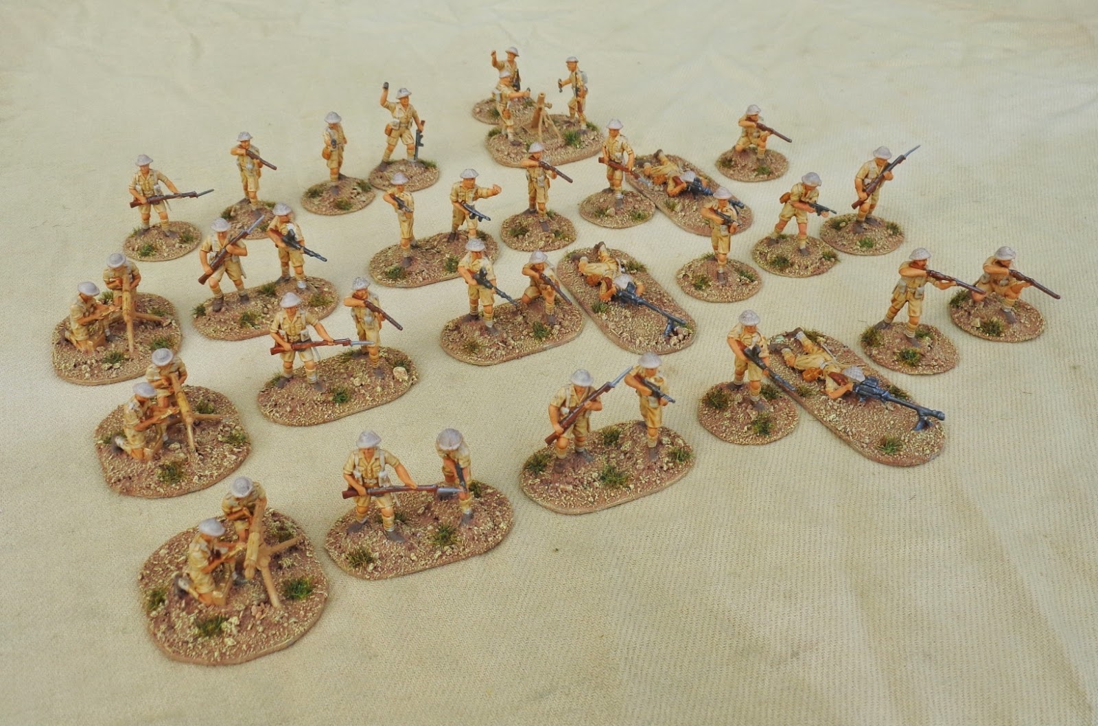 Will's Wargames Blog: WW2 British Desert Infantry