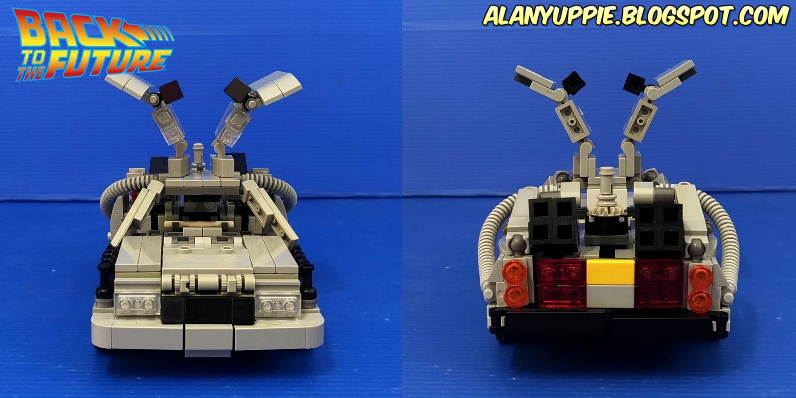 Alanyuppie's LEGO Transformers: LEGO Transformer Delorean Time Machine ...