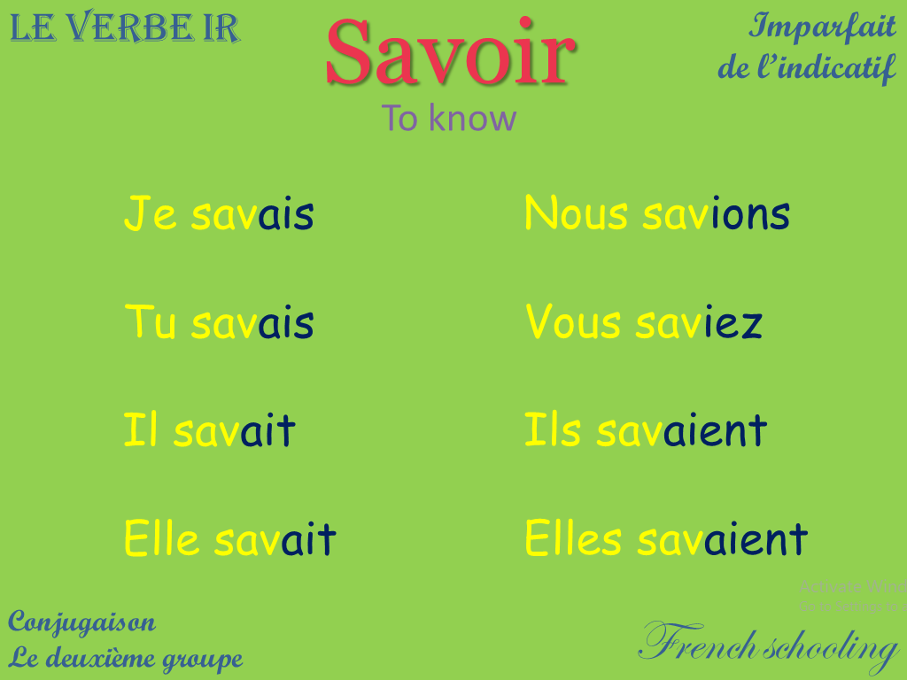 Savoir savoir