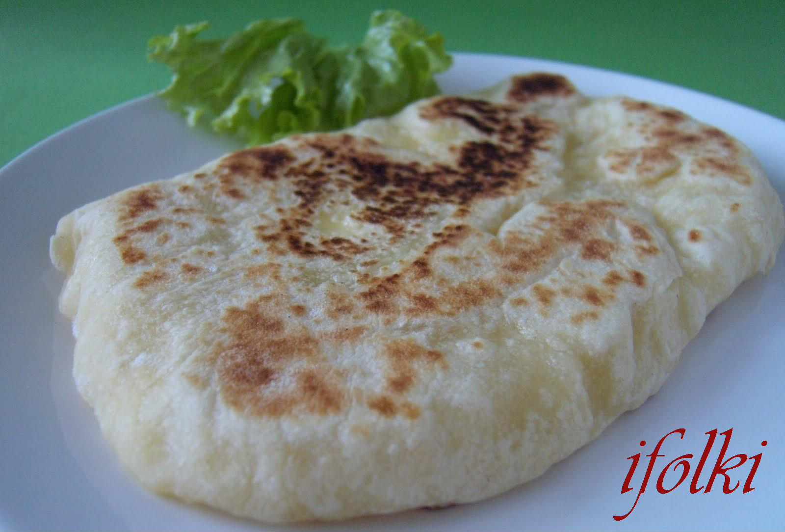 Cuisine Maghreb: Pain indien le Nan au fromage