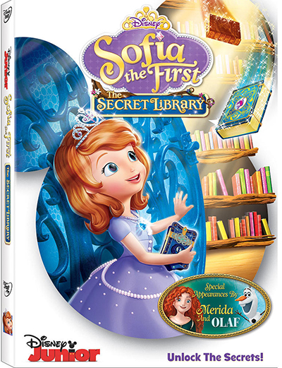 Create With Mom: Win a copy of Sofia The First The Secret Library DVD