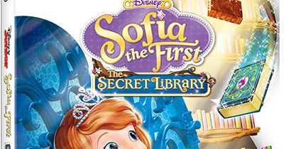 Create With Mom: Win a copy of Sofia The First The Secret Library DVD