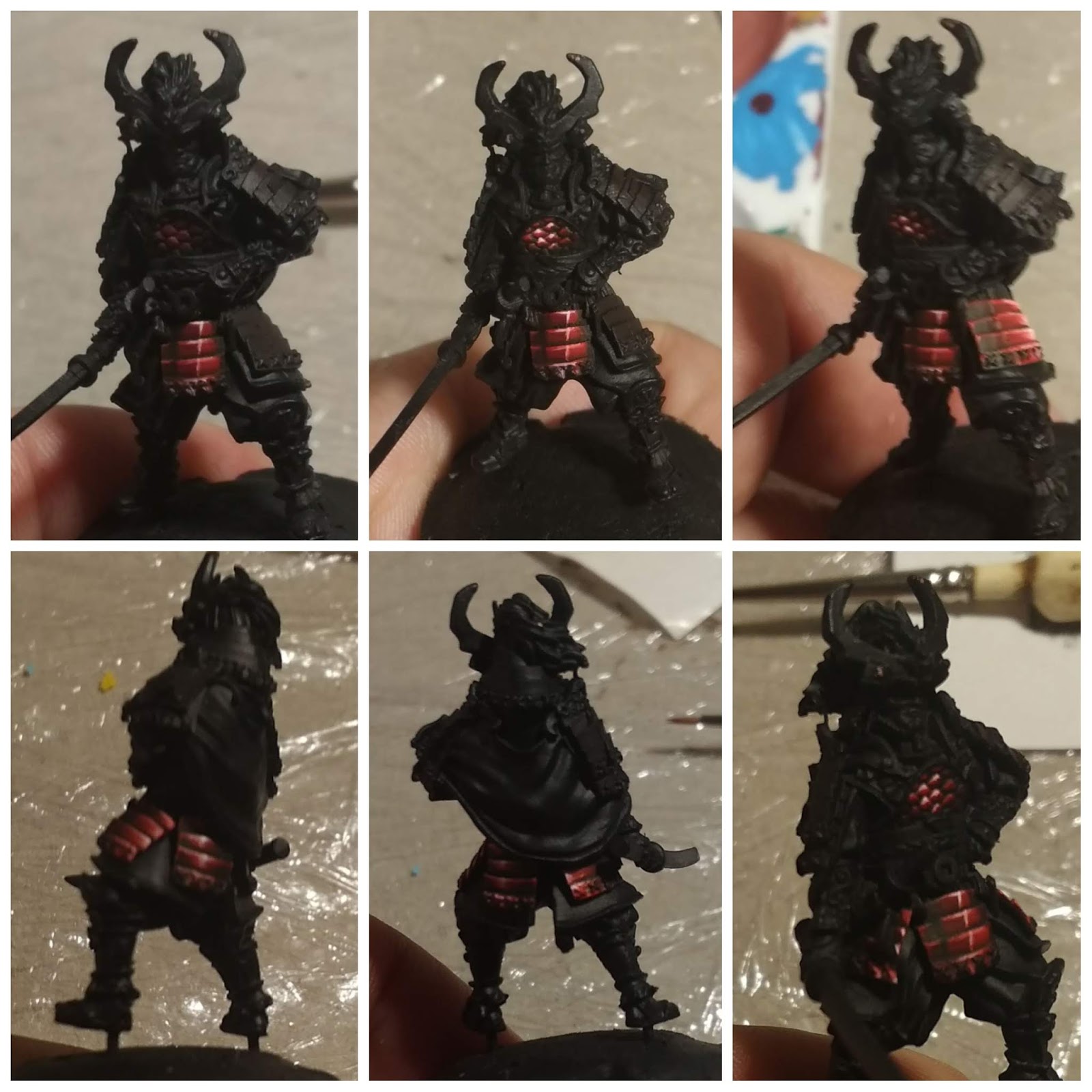 Leyendas en Miniatura: [Pintura] Samurái de TitanForge