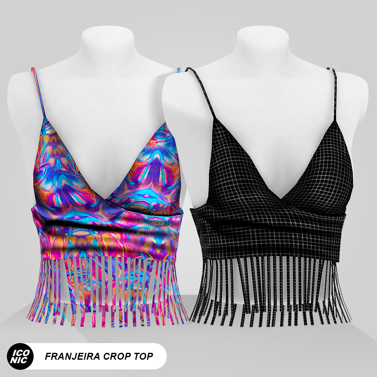 Franjeira (Crop Top) | TS4 - PUBLIC | ICONIC | The Sims 4 CC Creator