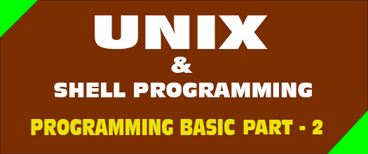 SHELL PROGRAMMING BASIC IN UNIX - PART 2 - Online Free Education in ...