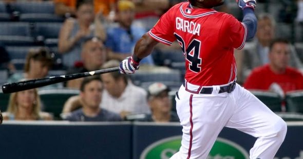 Adonis García, el bate solitario de Atlanta