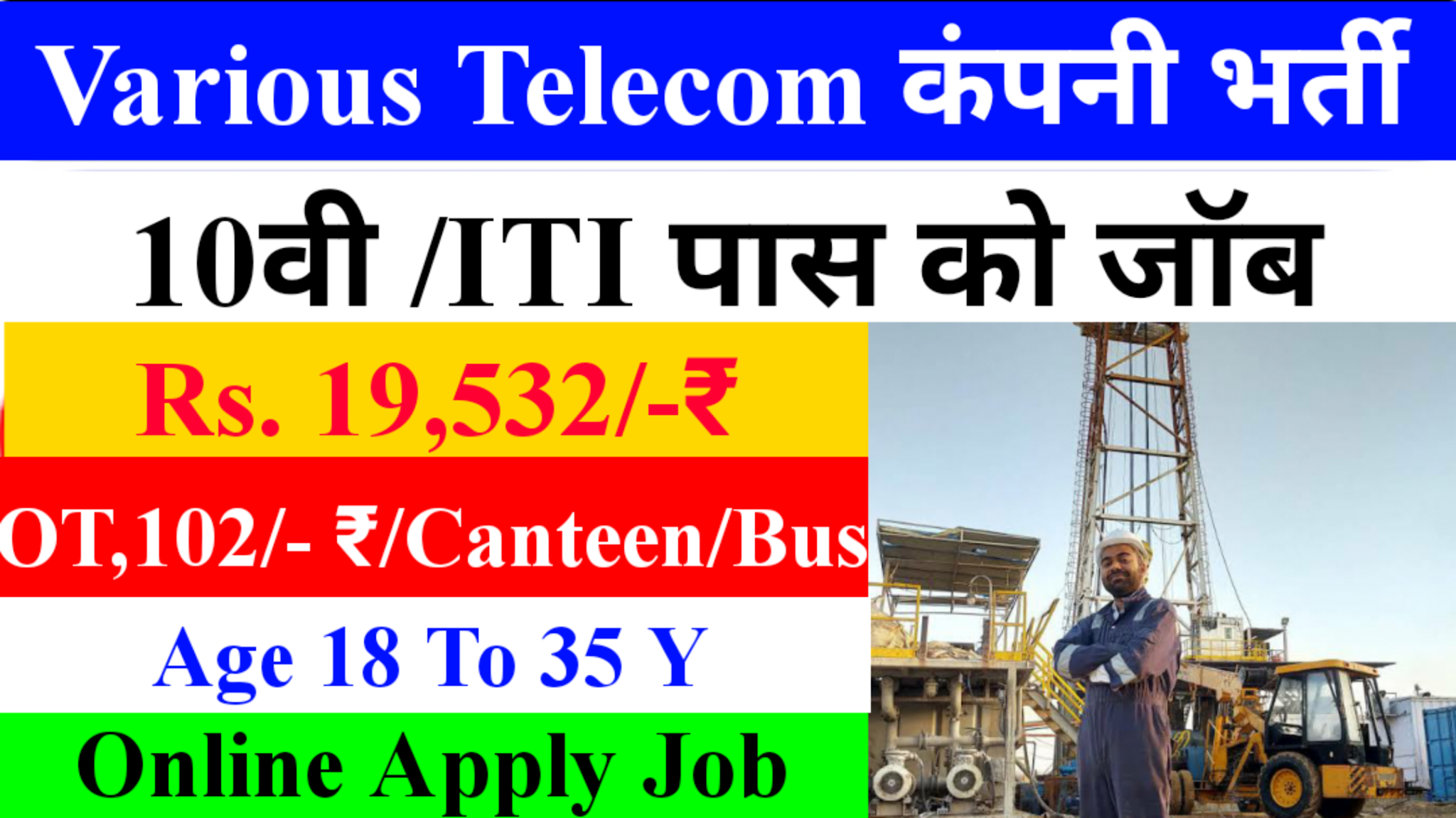 How to Job Requirement Various Telecom Name of Post Urgent Hiring for ...