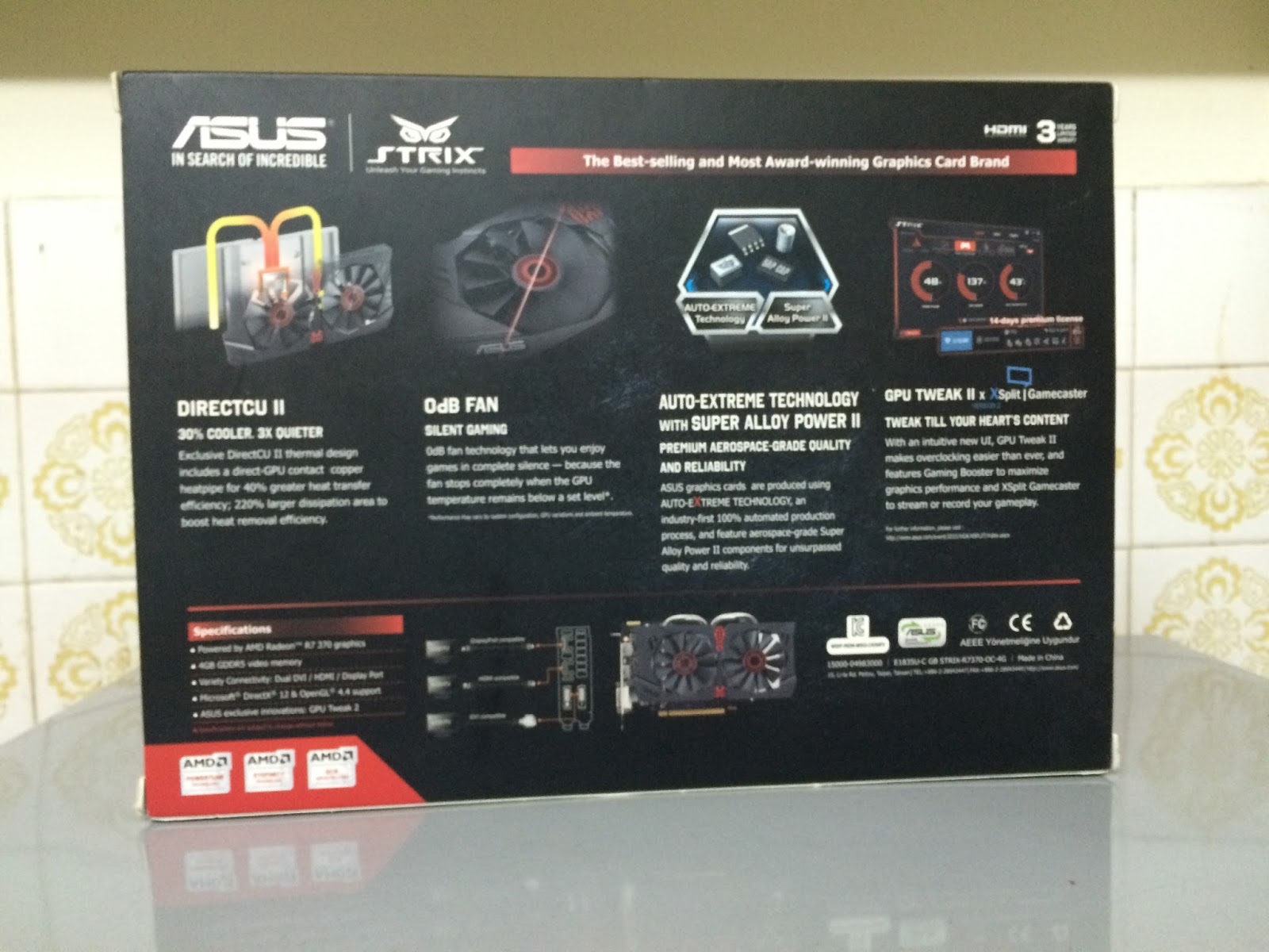 Unboxing & Review: ASUS Strix R7 370 4GB